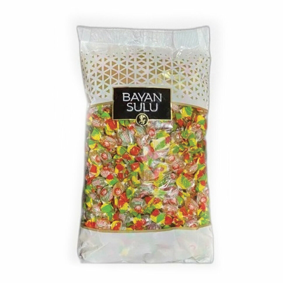 Карамель леденцовая ассорти мини "Drinks", 4 вкуса, 1 кг, BAYAN SULU, 1010000023, 623239