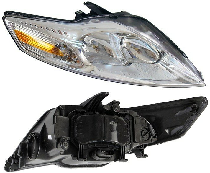 Фара SAT ST-431-1179R Ford Mondeo 07-15 справа/ Галоген/ С электрокорректором