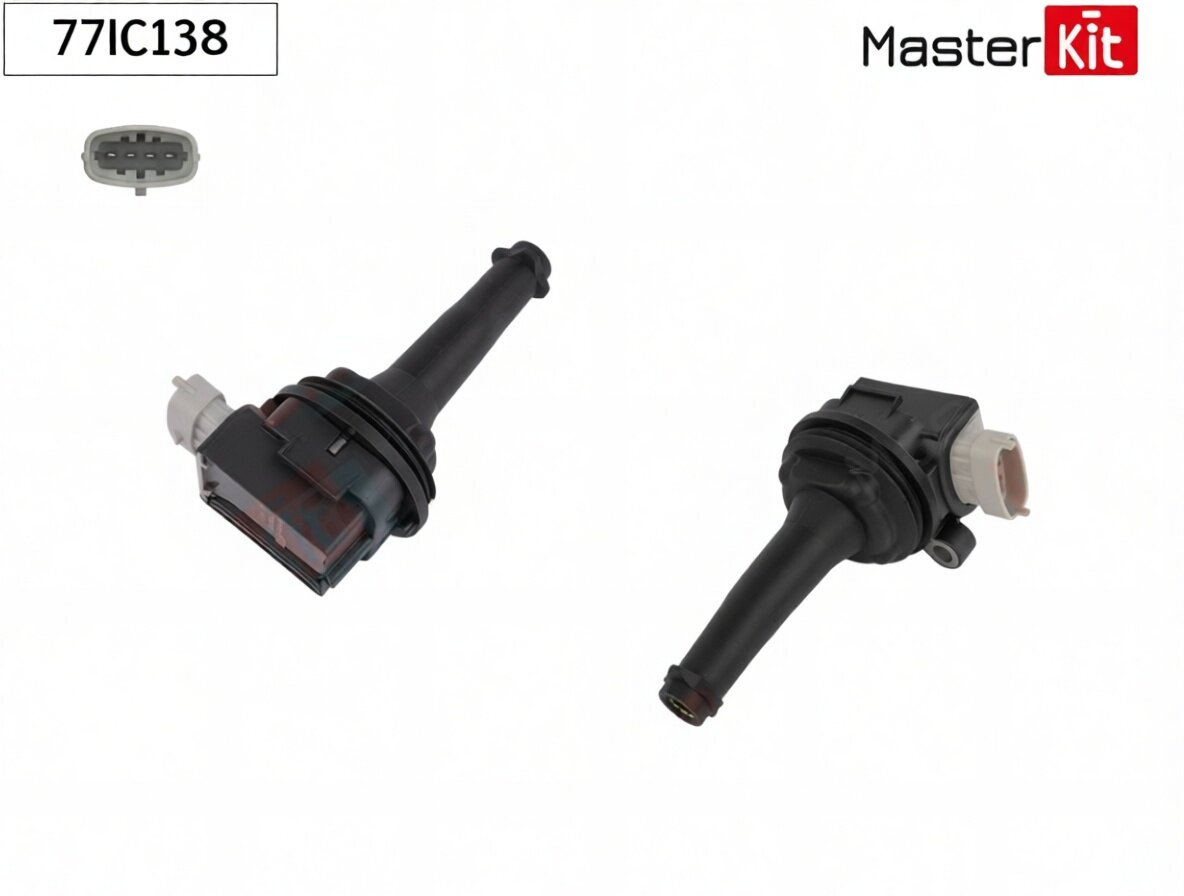 Катушка зажигания FORD MONDEO IV, VOLVO S80 II 2.5 77IC138 MasterKit арт. 77IC138