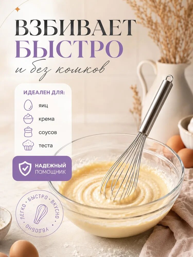 Венчик, длина 25.2 см — фото 1