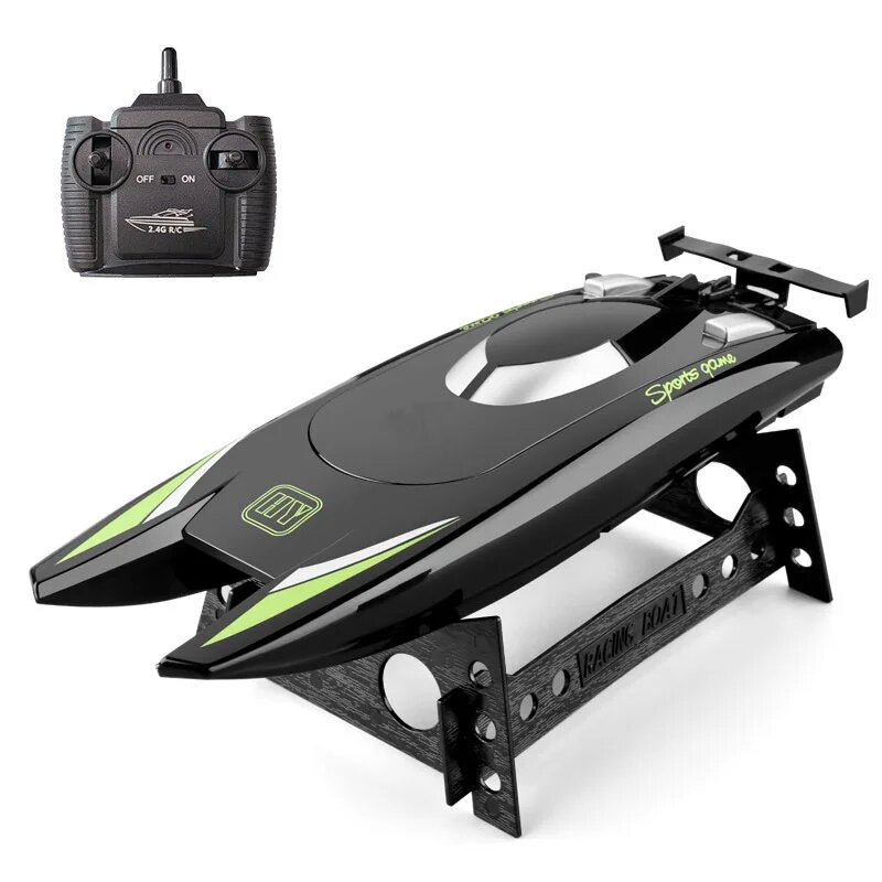 Радиоуправляемая скоростная лодка Black Shark 2.4G BLACK