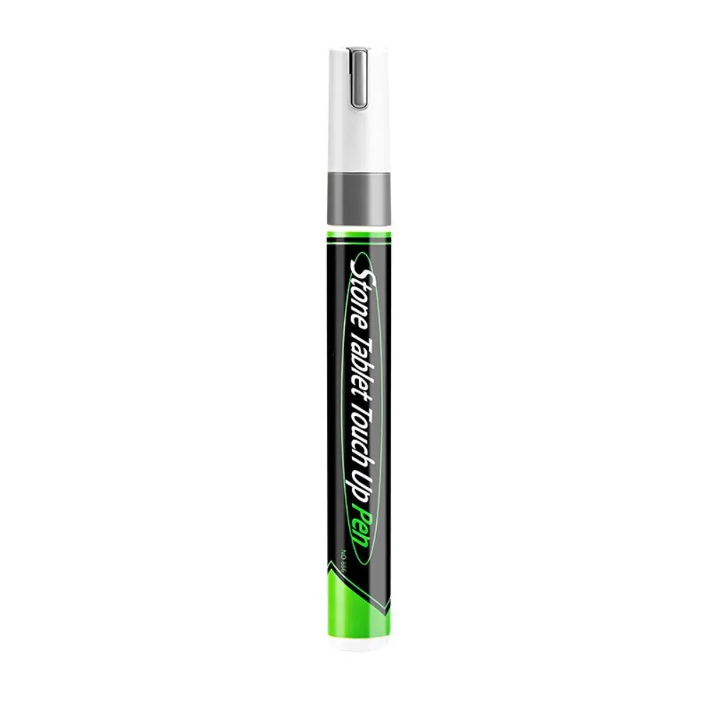 Маркер для камня Stone Tablet Touch Up Pen, зеленый, silver