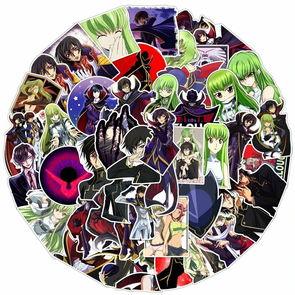 Фигурки Bandai CODE GEASS: Lelouch of the Rebellion набор из 50 штук