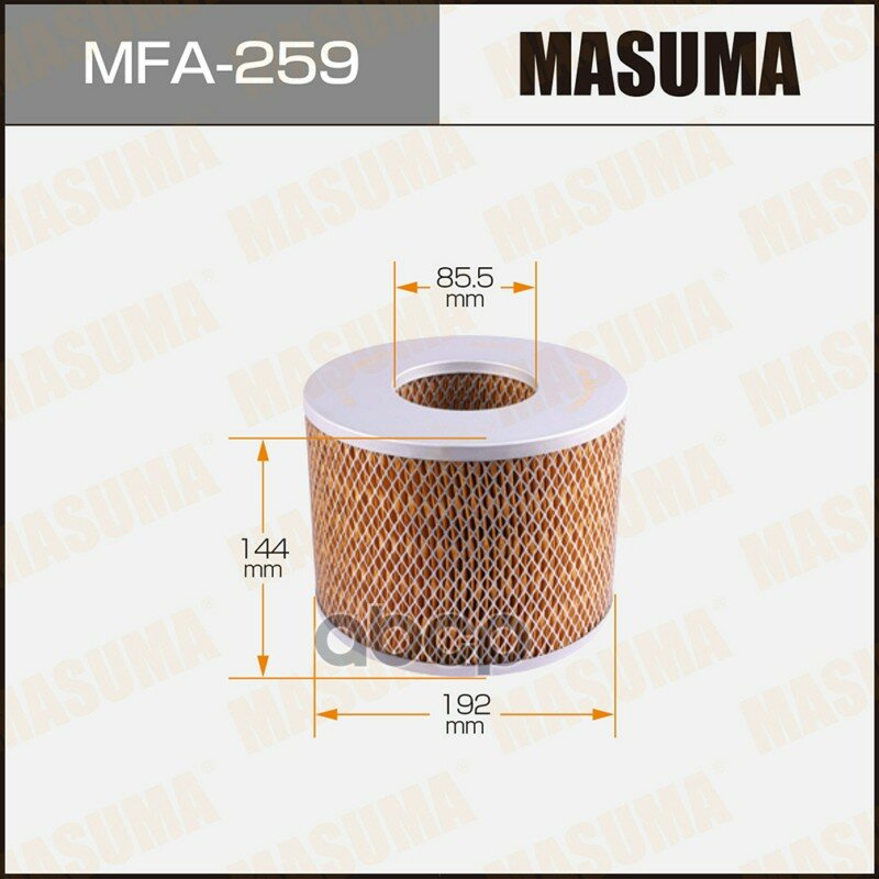 Фильтр воздушный Masuma арт. MFA-259