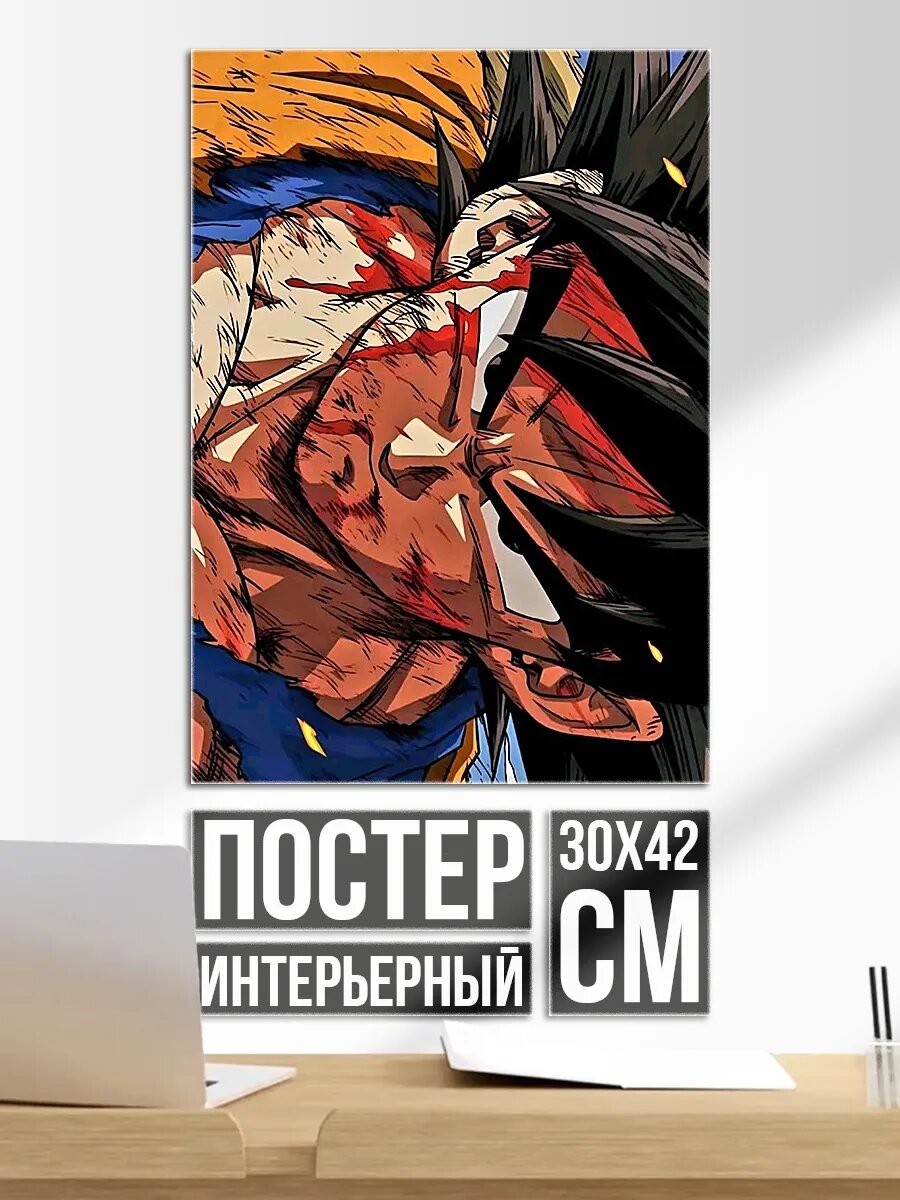 Плакат постер Кровь Гоку