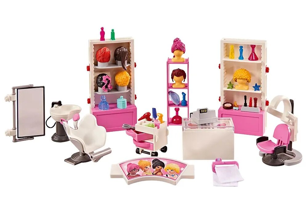 Playmobil-Мир Моби: Парикмахерская-6568