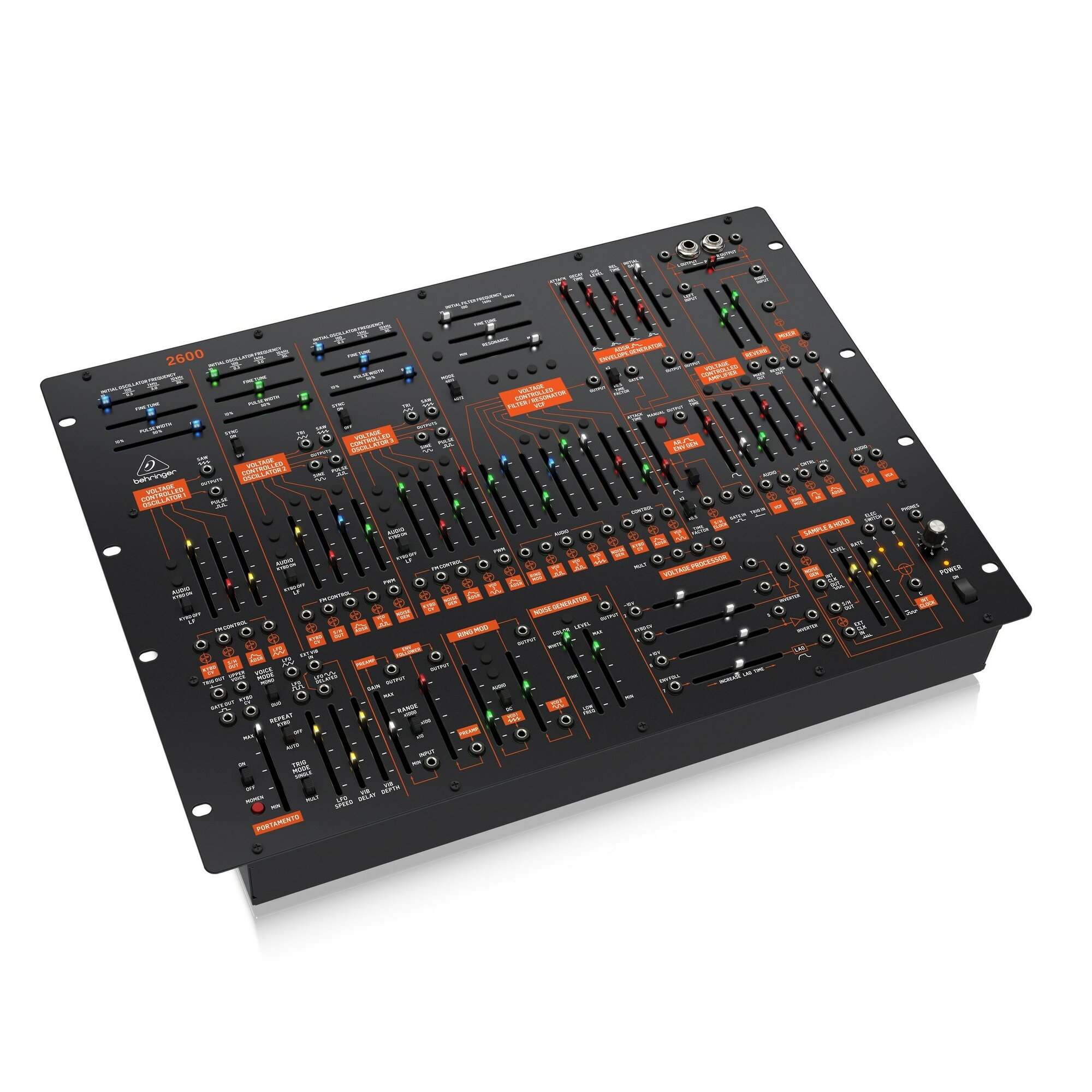 BEHRINGER 2600 - полумодульный рековый синтезатор