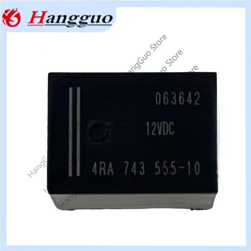 Электромагнитное реле 4RA 743 555-10 12VDC, 6 контактов