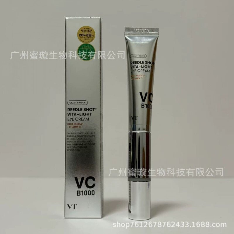 Лифтинг крем для век Reedle Shot с микроиглами и бакучиолом от VT Cosmetics, 15 мл: инновационный антивозрастной уход против Улучшение темных кругов глаз / антиморщин