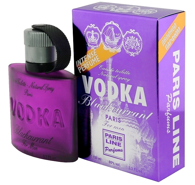 Paris Line Parfums Vodka Blackcurrant парфюм для мужчин 100 мл / Водка Черная Смородина Пари Лайн