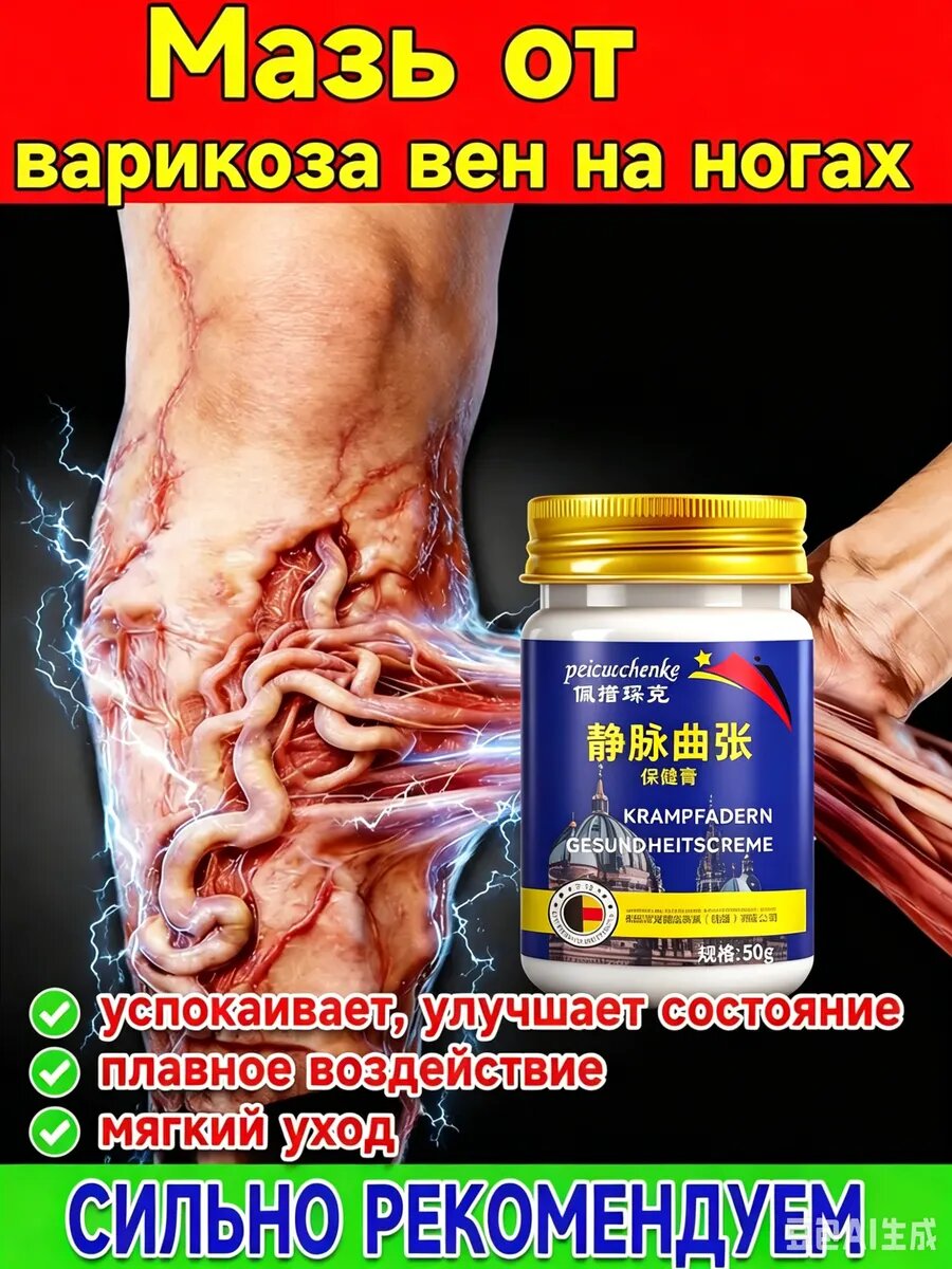 Мазь от варикоза вен на ногах