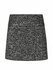 Юбка Ermanno Firenze Sequin-embellished herringbone mini skirt, размер 42