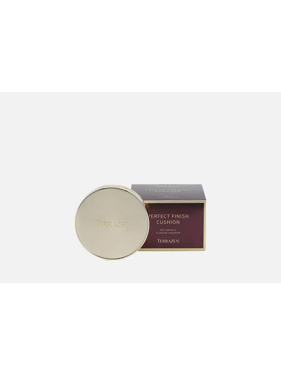 TERRAZEN perfect finish BB - кушон для лица со сменны