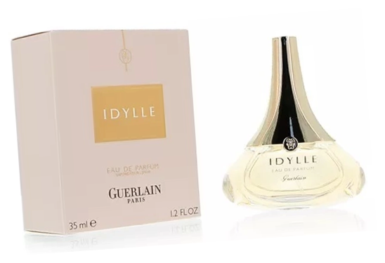 Женская туалетная парфюмерная вода Идиль Олд Дизайн 35 мл - Guerlain Idylle Old Design нежный флакон