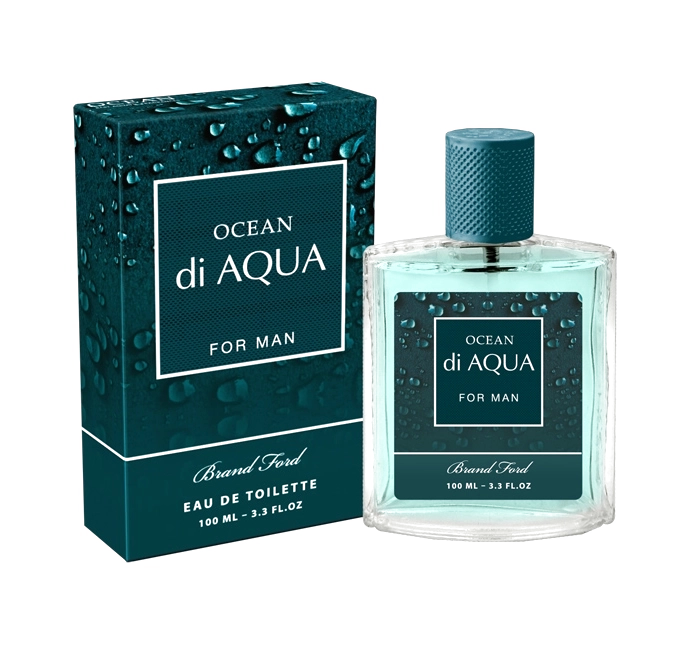 Одеколон для мужчин Delta Parfum Ocean Di Aqua 100 мл / Дельта парфюм Океан Ди Аква