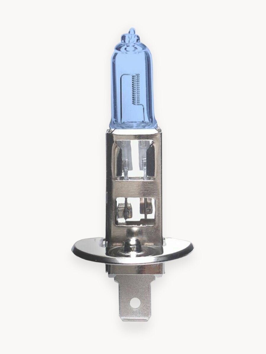 Лампа h1 галогеновая автомобильная Super White 2 шт. Goodyear 12V 55W P14,5s для лада ВАЗ 2110-2112, Ниссан Те, Рено Каптюр 1, Меган 2, Вольво XC90 (птф)