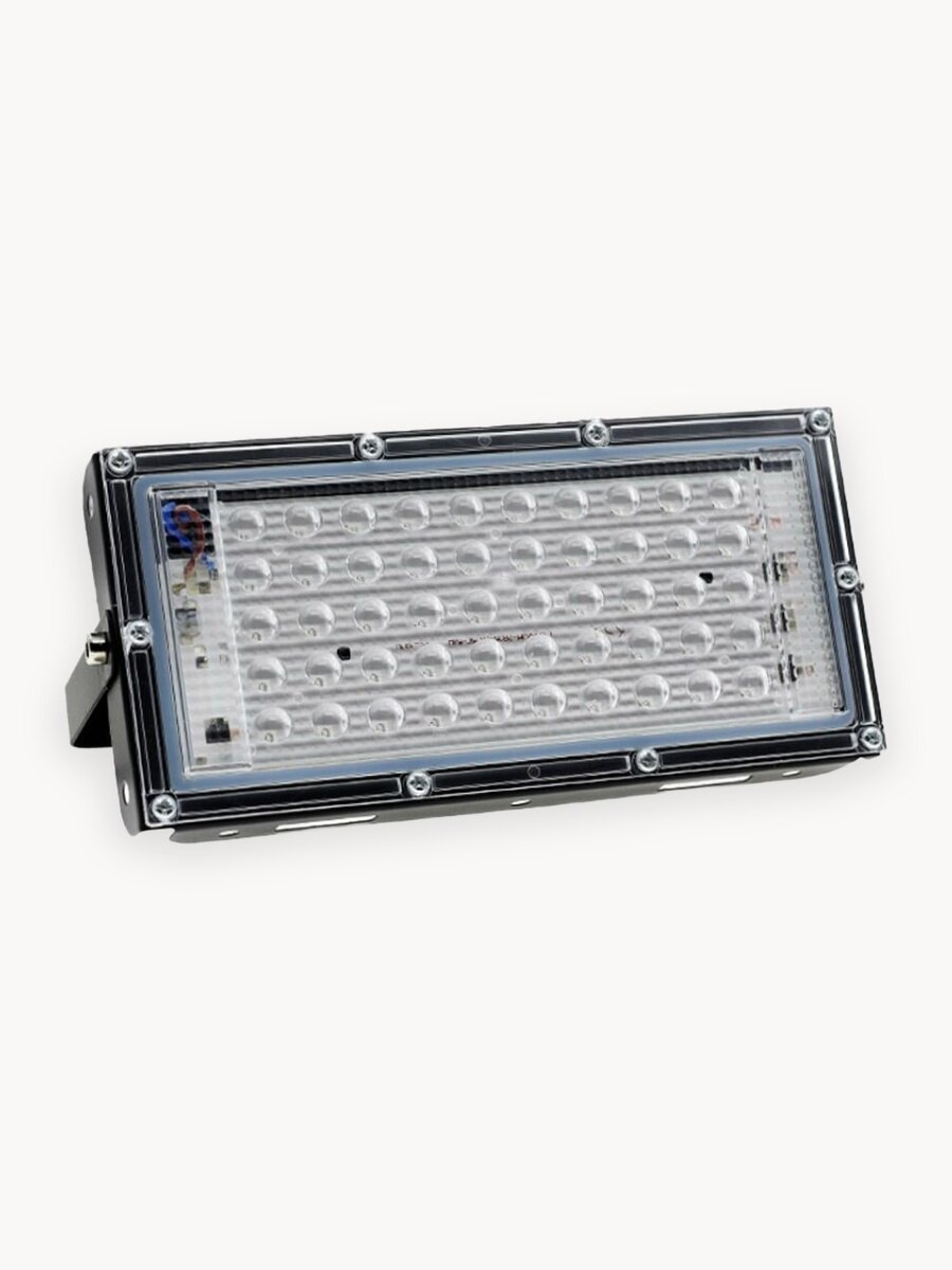Ультрафиолетовый прожектор / UV LED Flood Light / УФ лампа 50w, 395-400 нм