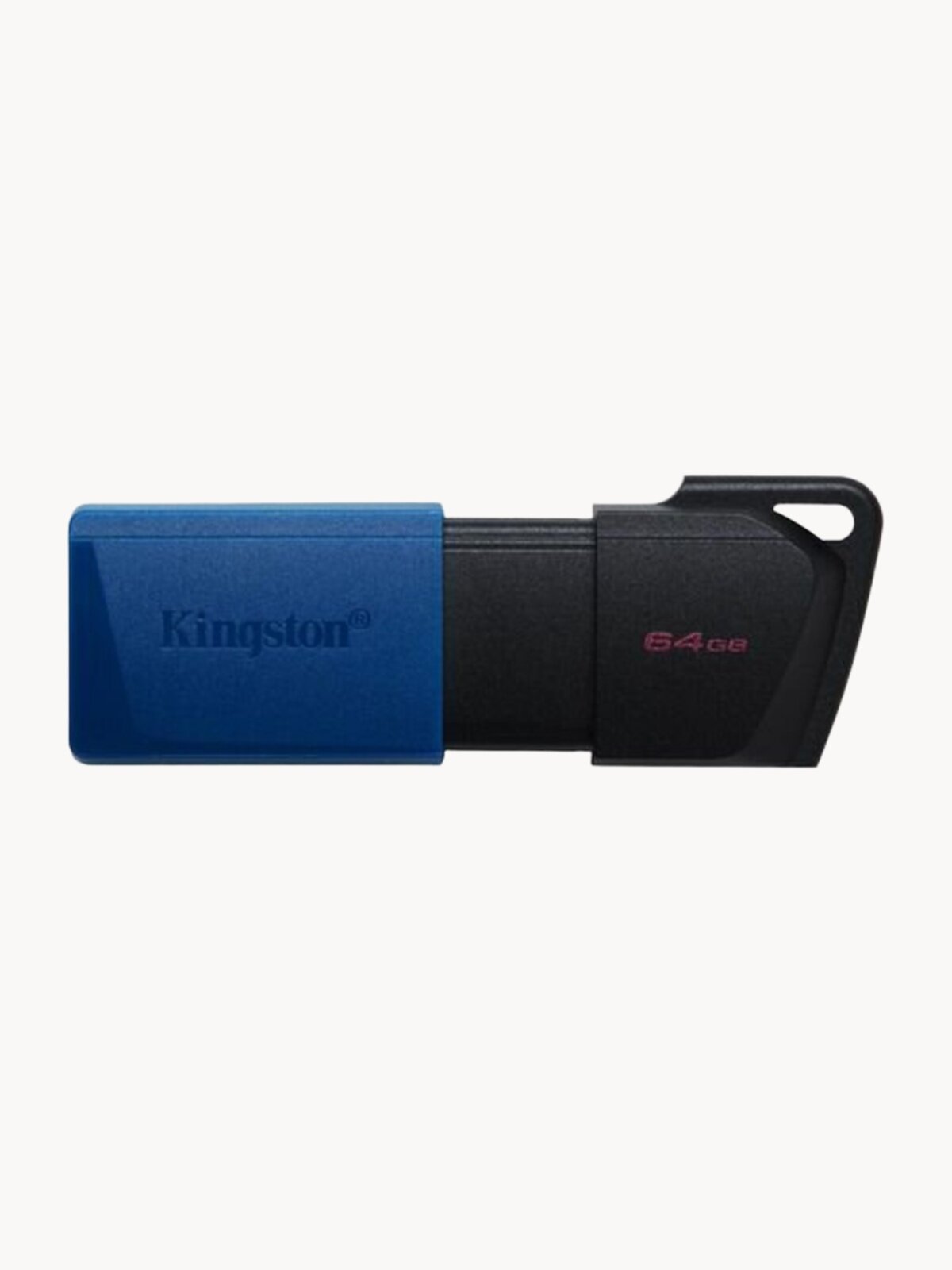 Флешка USB Kingston DataTraveler Exodia M 64ГБ, USB3.0, черный и синий [dtxm/64gb]