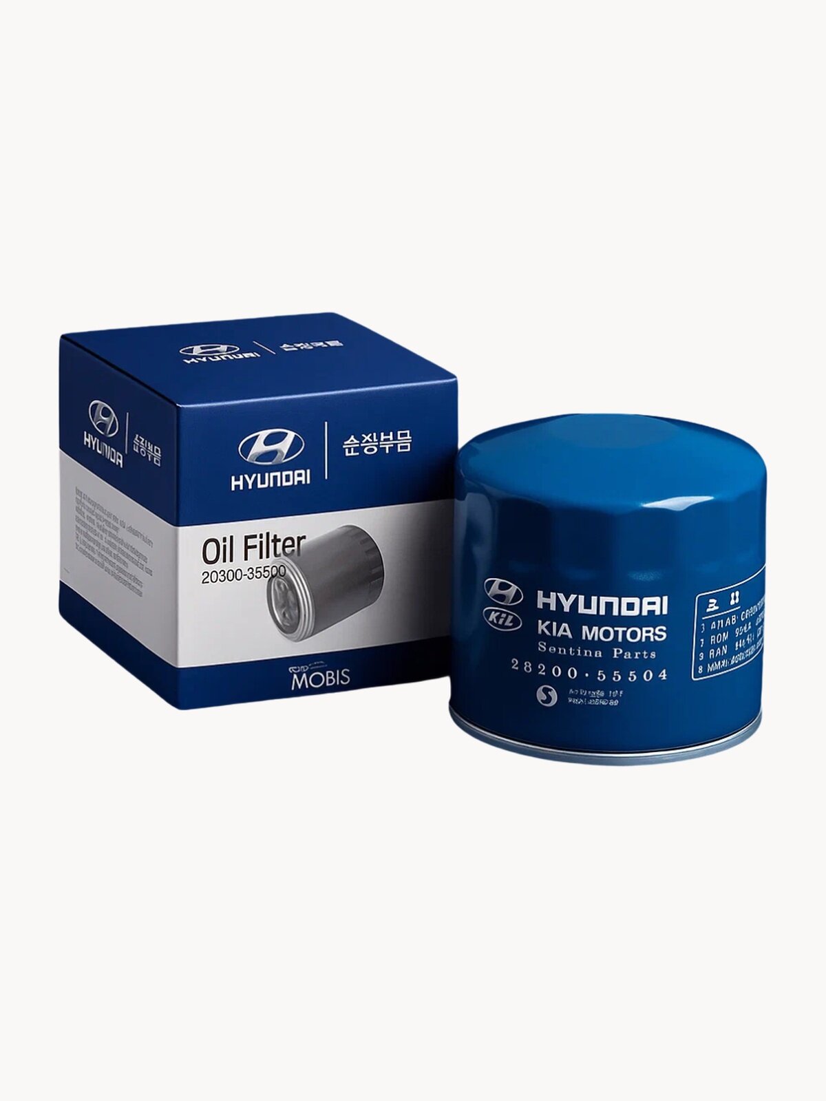 Фильтр масляный HYUNDAI Accent Solaris KIA Cee'd Sorento MAZDA 3 6 W81180 2630035505 2630035503 2630035504