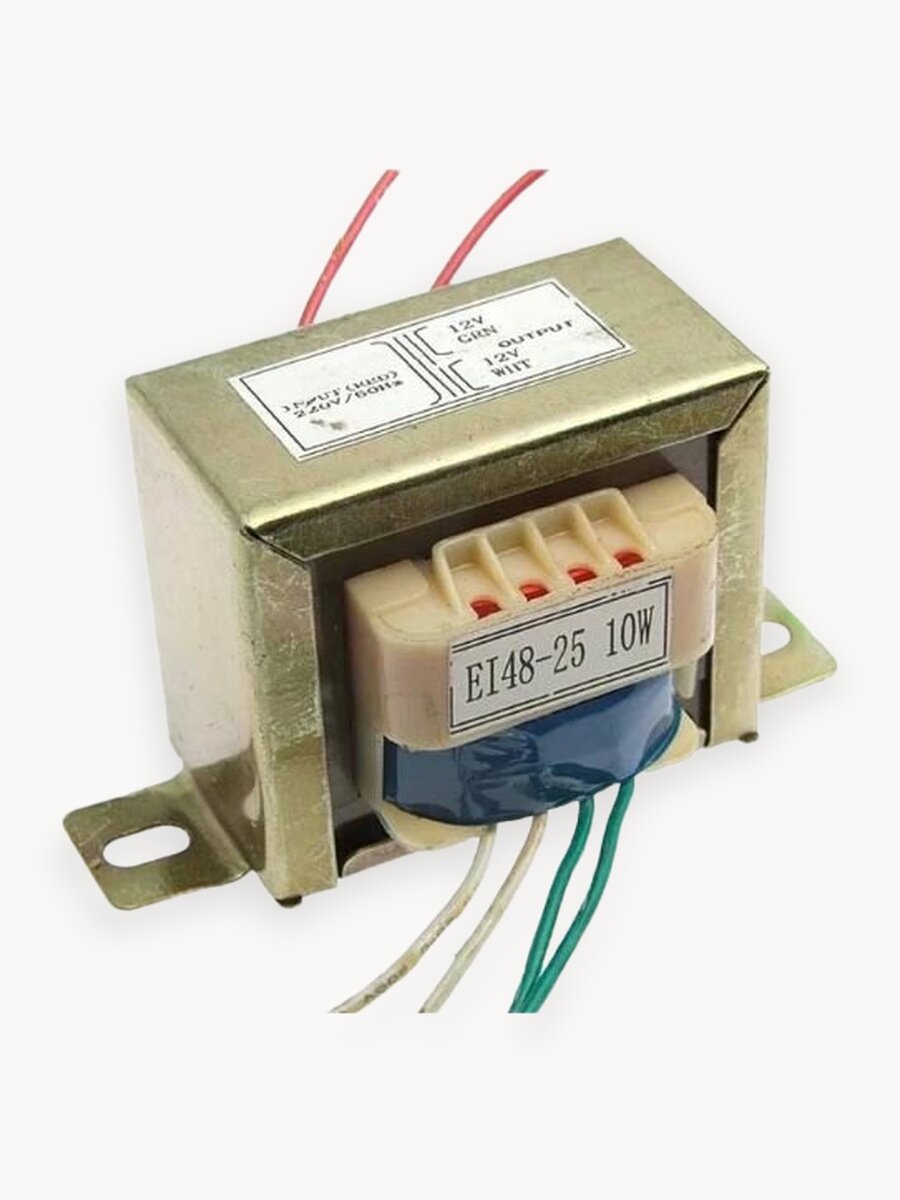 Трансформатор EI48*25 220V/2*12V 10W