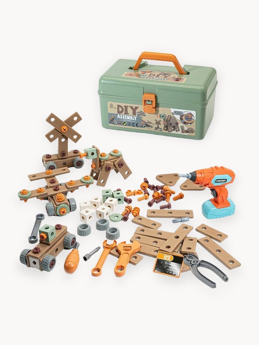 Истории и ролевые игры，набор инструментов детский с шуруповертом，Игрушки для мальчиков