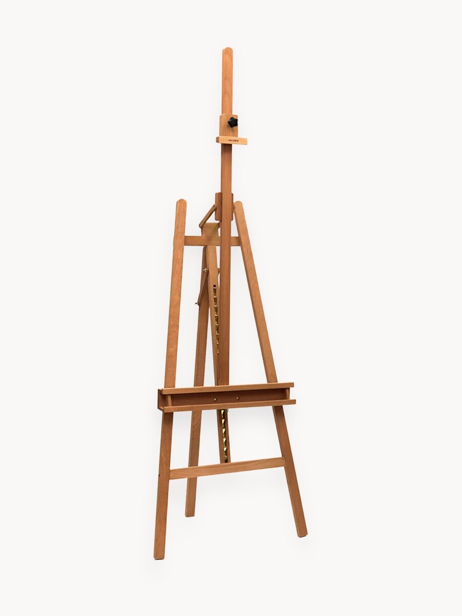 Мольберт Лира Малевичъ с наклонной штангой МЛ-20, наклон на себя