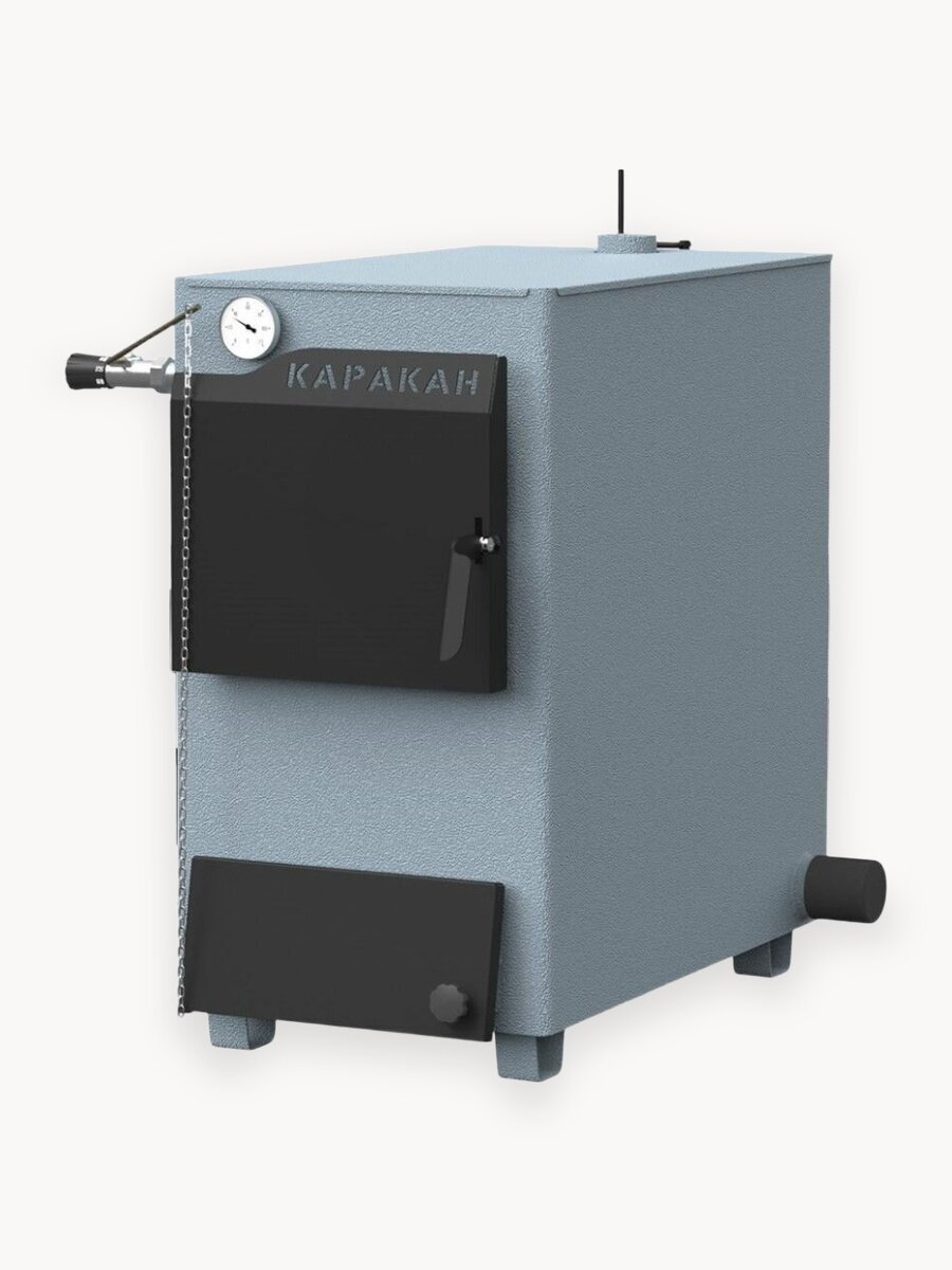 Котел твердотопливный каракан 30 ТЭГ 3, одноконтурный, напольный