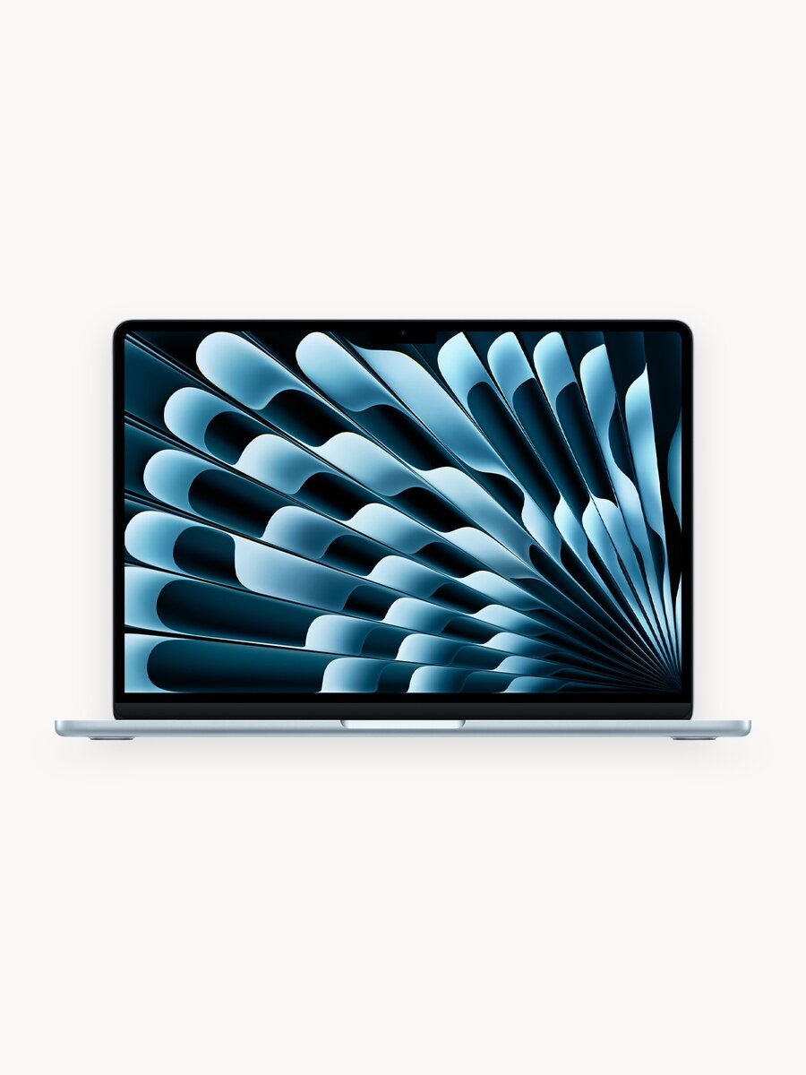 Ноутбук Apple MacBook Air 15 2025 M4 16/512GB Sky Blue (MC7C4), русская раскладка