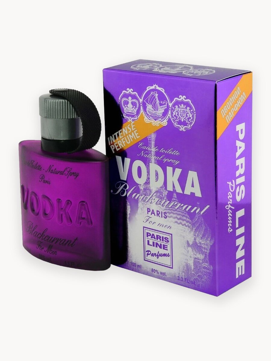 Paris Line Parfums "Vodka "Blackcurrant" туалетная вода мужская 100 мл