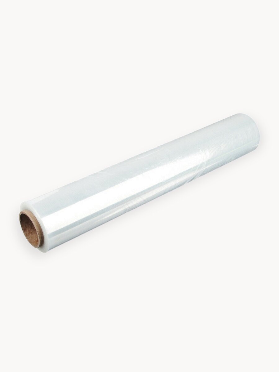 Стрейч пленка прозрачная, 500 мм, 20 мкм, 160м намотка, Россия