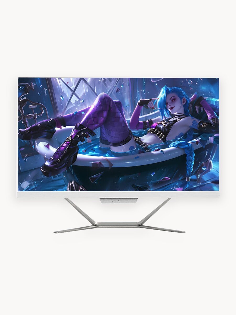 Моноблок 24", Intel Core i5 4570, Windows 10 pro, SSD 256ГБ, RAM 16ГБ, Wi-Fi/Bluetooth, белый , Русская раскладка