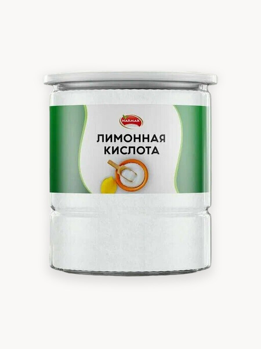 Лимонная кислота пищевая, моногидрат для консервирования, выпечки, чистки 1000гр Narmak