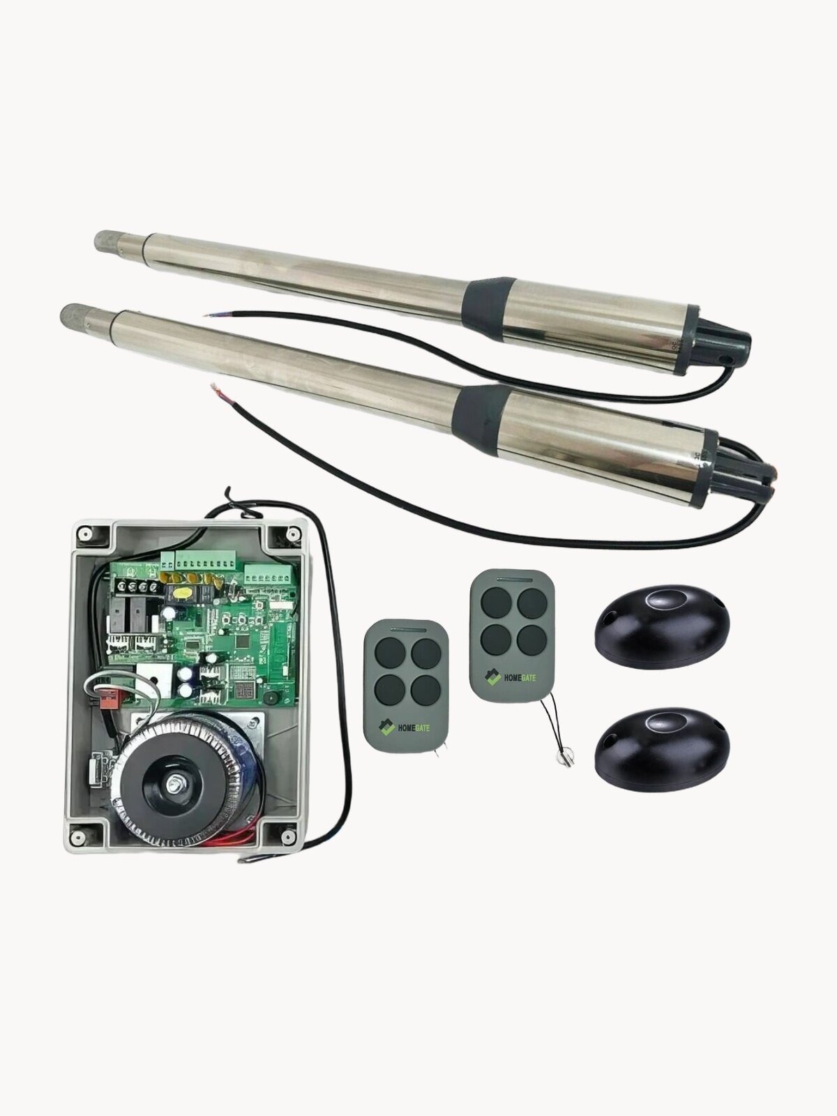 Комплект для распашных ворот Home Gate 200DC с фотоэлементами