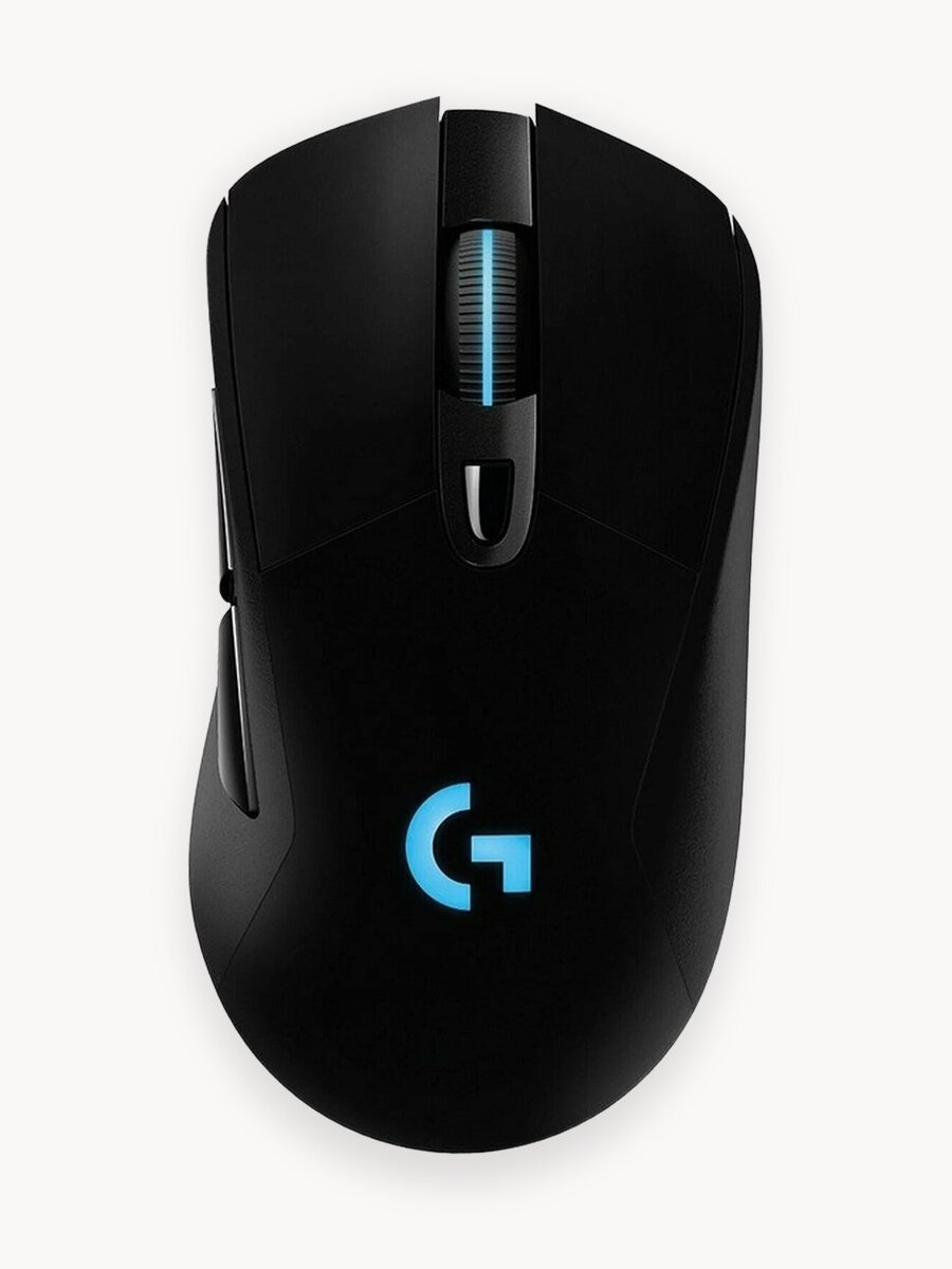 Беспроводная игровая мышь Logitech G G703 Hero, черный, датчик HERO 25K, подсветка