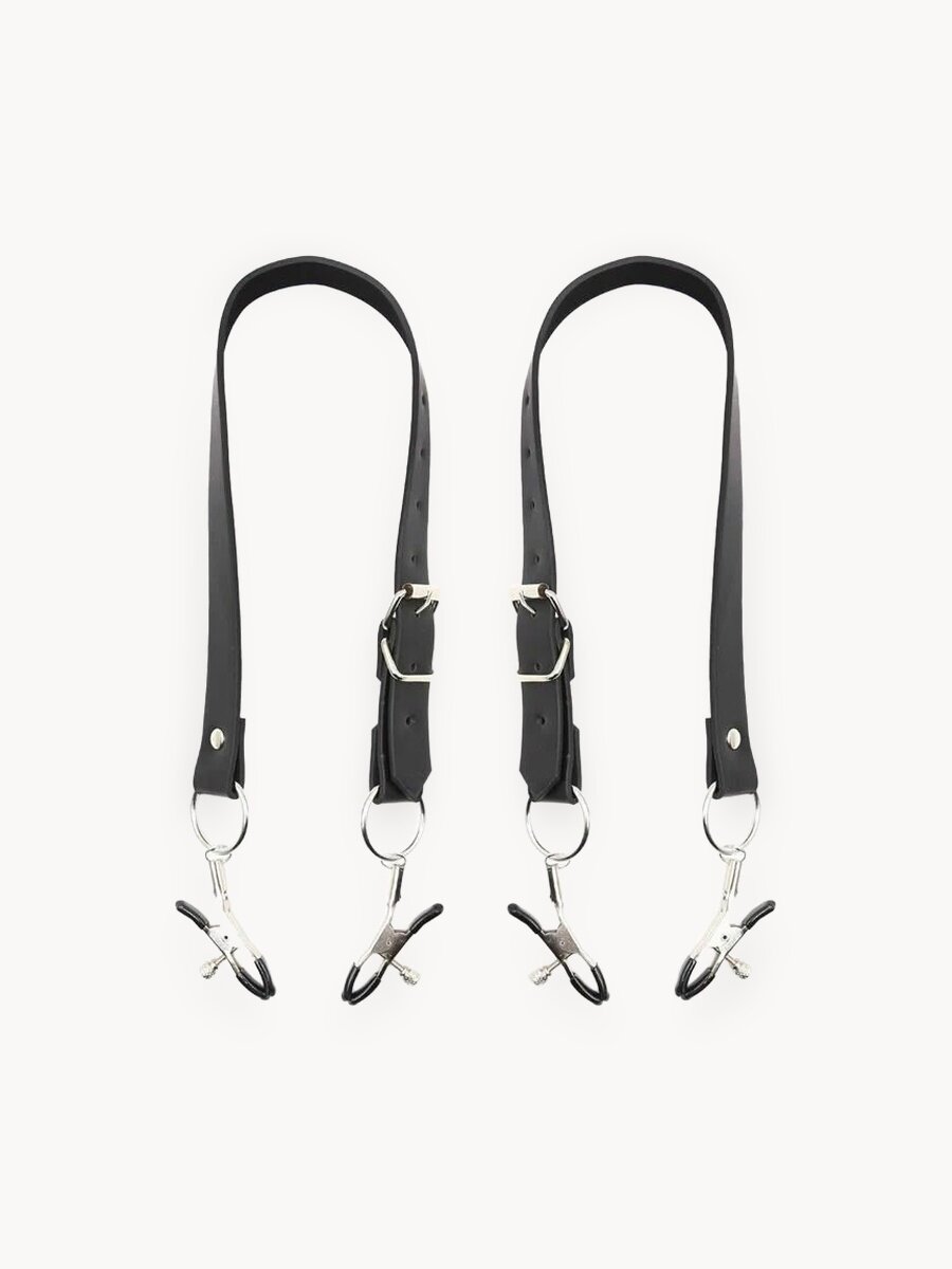 Зажимы для раскрытия половых губ, стимулятор БДСМ