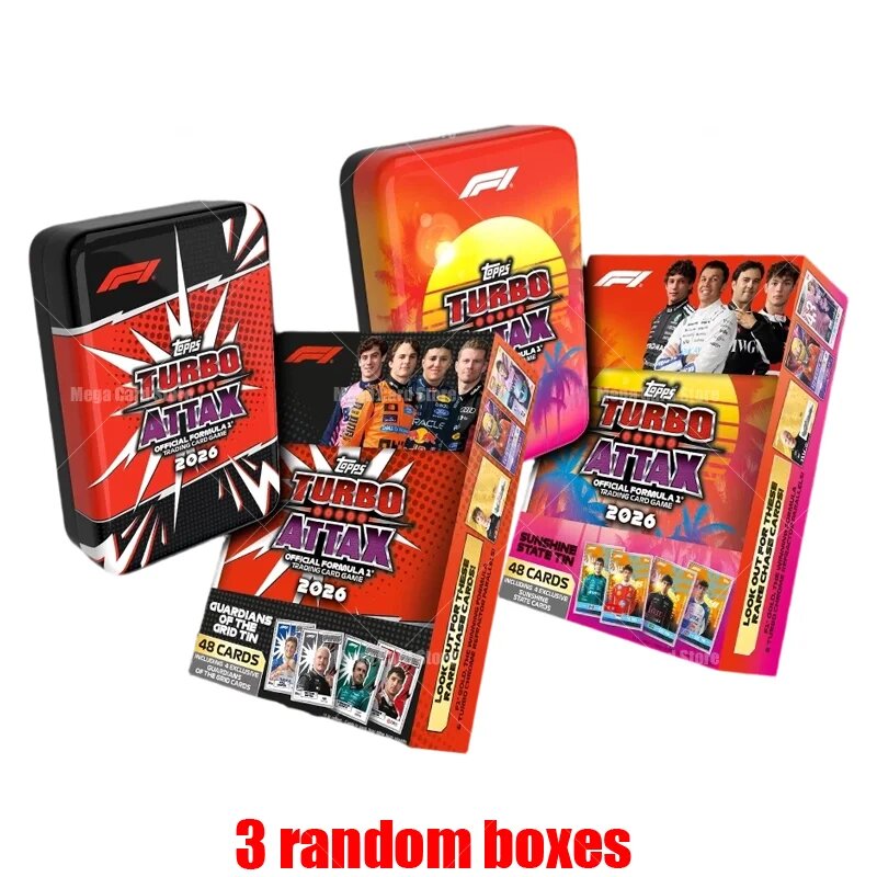 Коллекционное издание карт Topps Turbo Attax Formula 1 2026