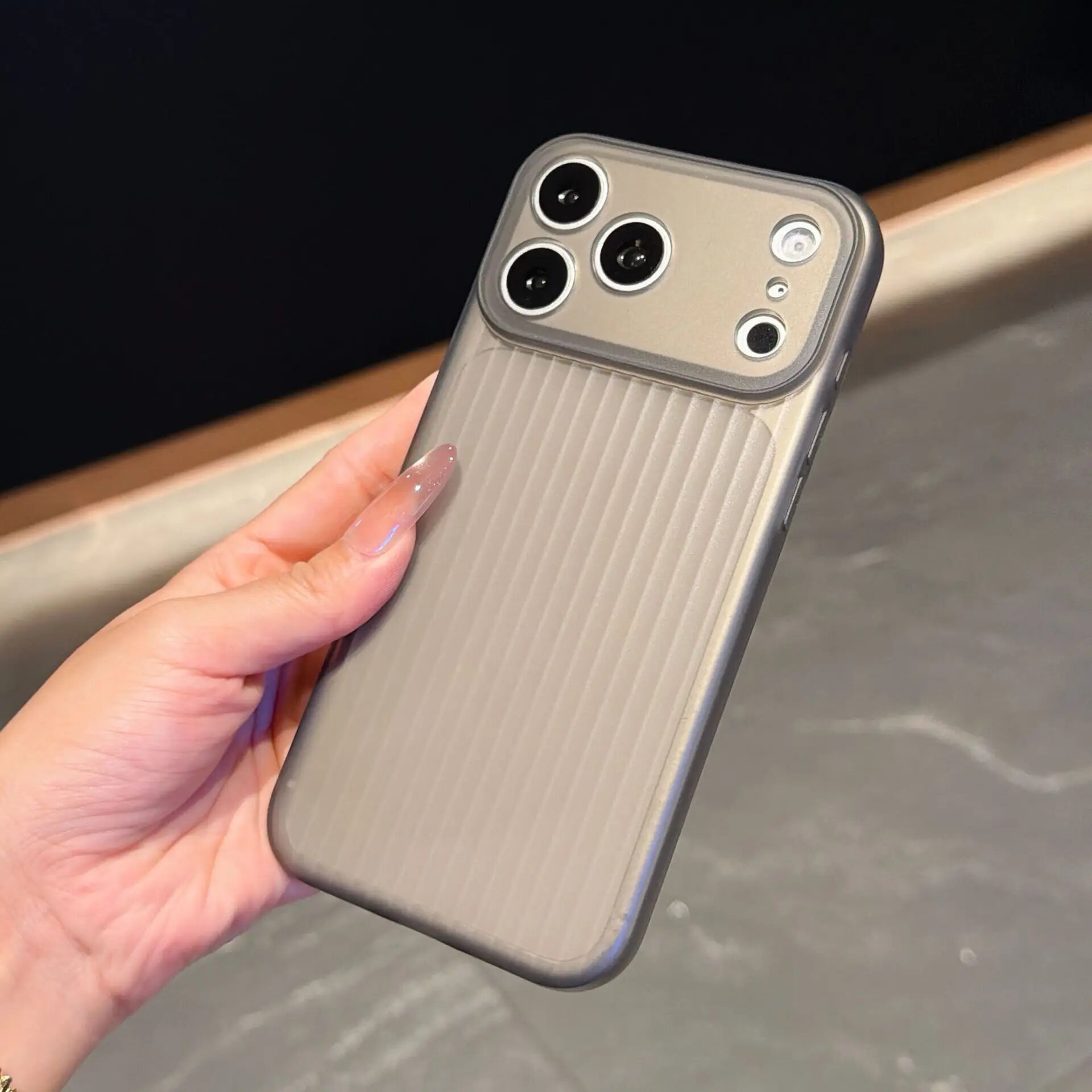 Прозрачный Матовый Мягкий Чехол Из ТПУ Для iPhone 17 Air, 16 Plus, 15, 14, 13, iPhone17, Серый, GRAY