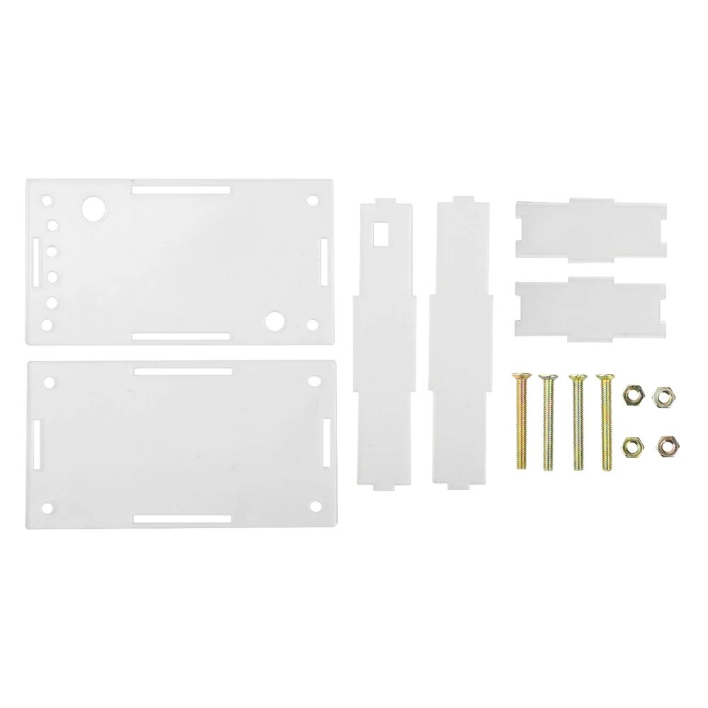 Белый корпус для LED Hourglass DIY Kit