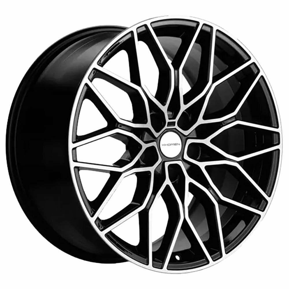 Колесный диск Khomen KHW1815 8x18 5x114.3 ET40 D64.1 Black-FP