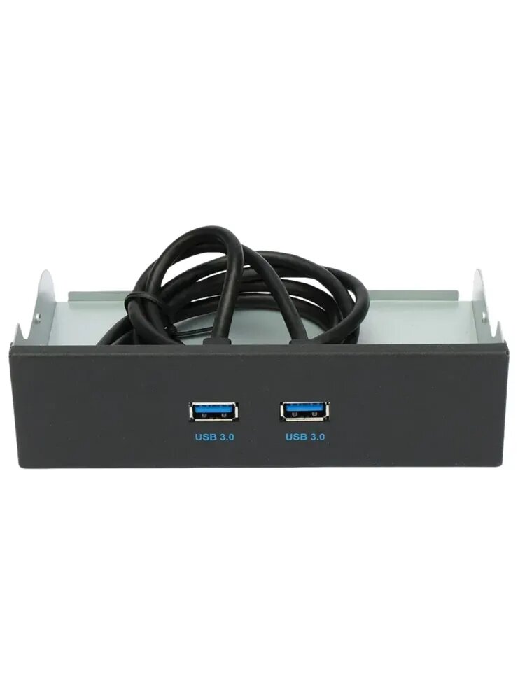 Планка USB 3.0 на переднюю панель 5.25" Gembird FP5.25-USB3-2A