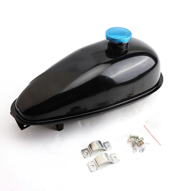 Бензобак Impala, 4 л, чёрный, на веломотор, для тактовых двигателей