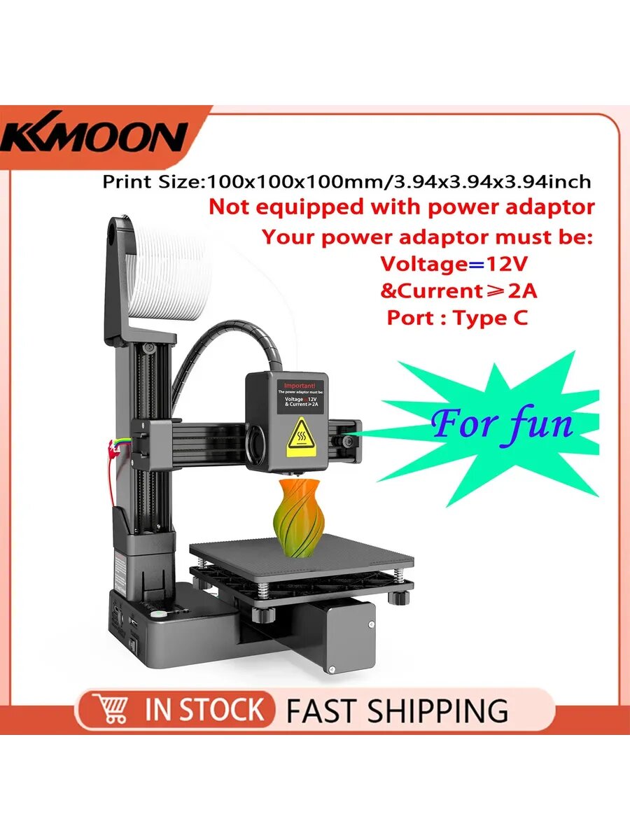 3D-принтер EasyThreed K10, мини-настольная печатная машина