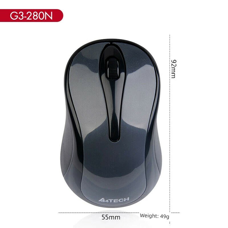 Беспроводная мышь Shuangfeiyan G3-280N для ноутбуков, настольных компьютеров Apple, энергосберегающая, для офиса, для