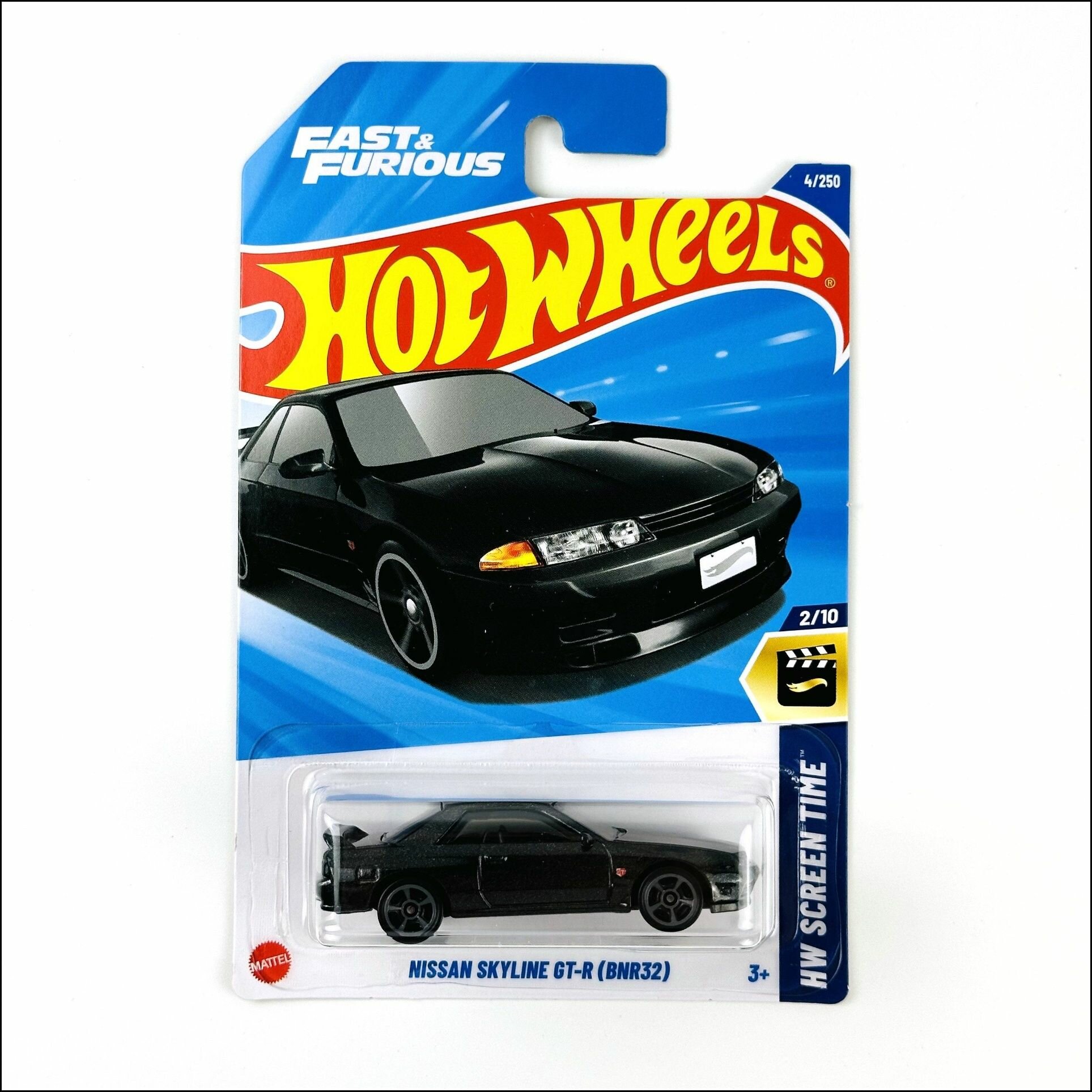 Машинка Mattel Hot Wheels 2024 NISSAN SKYLINE GT-R BNR32 модель коллекционная