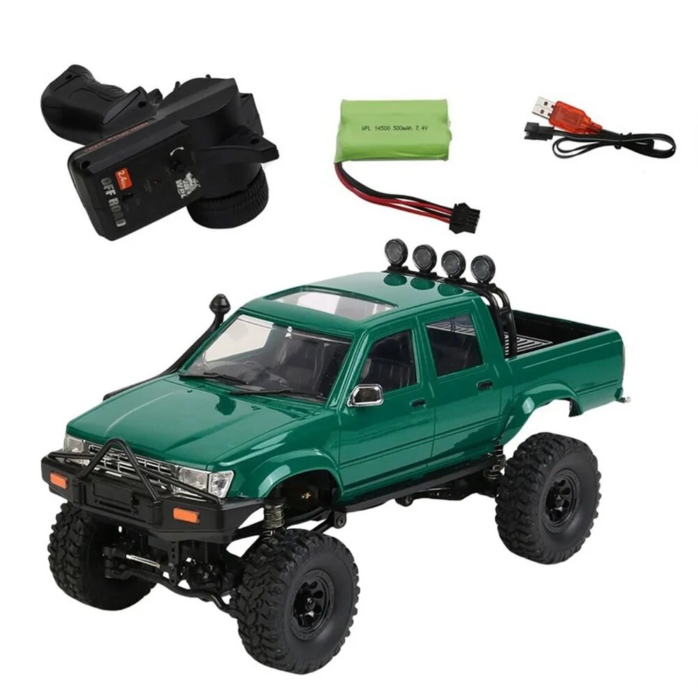 Для C64-1 RC CAR 1/16 2.4G полномасштабный 4WD скалолазный автомобиль внедорожник грузовик игрушка с дистанционным управлением