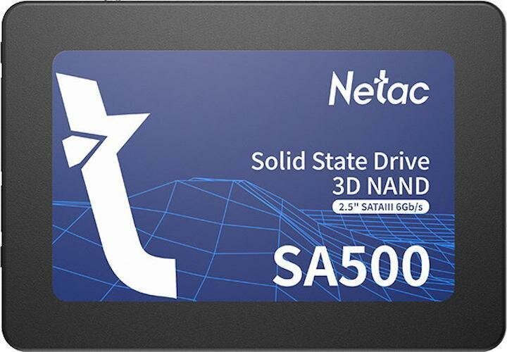 Твердотельный накопитель SSD 2.5 240 Gb Netac SA500 Read 520Mb/s Write 450Mb/s 3D TLC NT01SA500-240-S3X