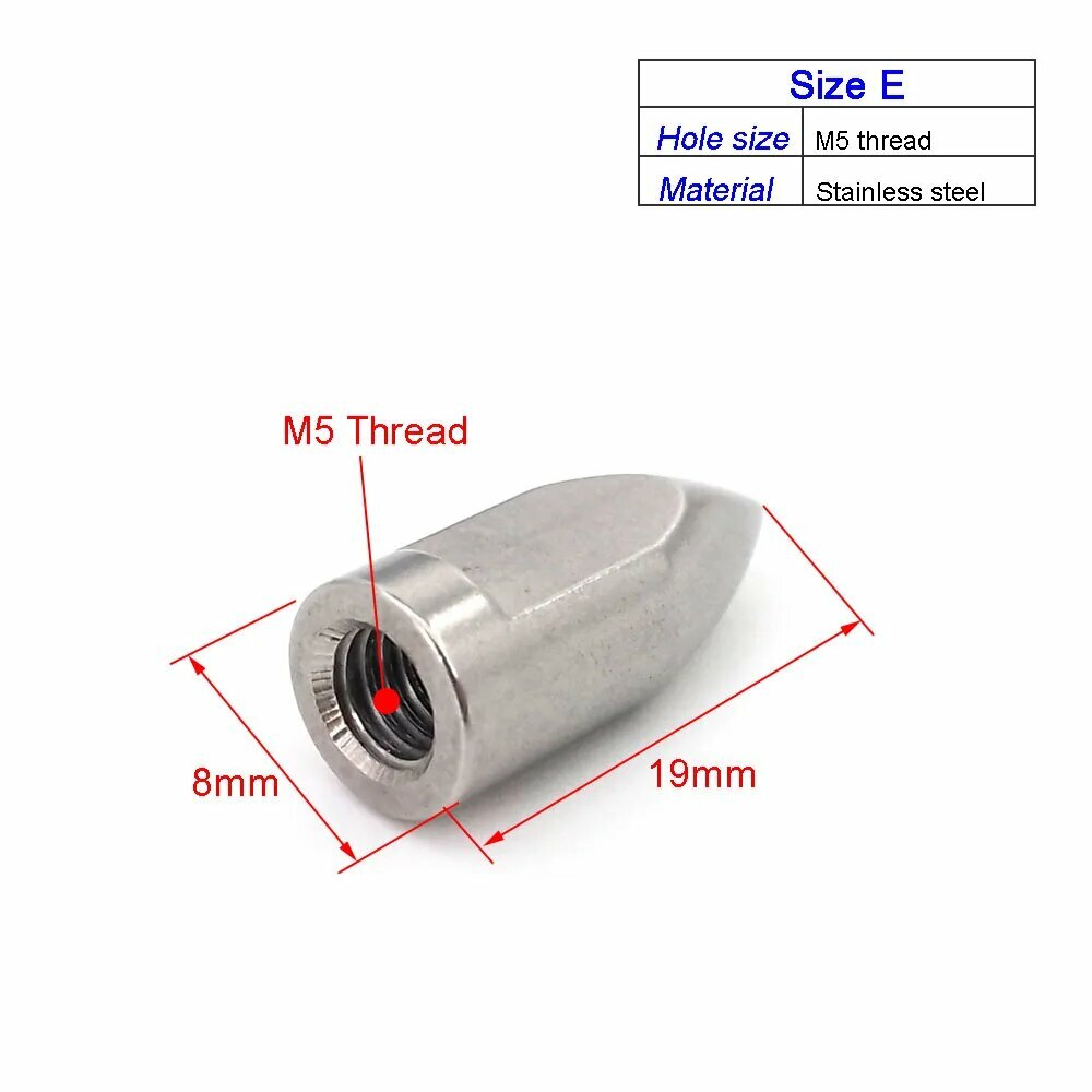 Крепежный держатель пропеллера для лодки RC M3 M4 M5 M6
