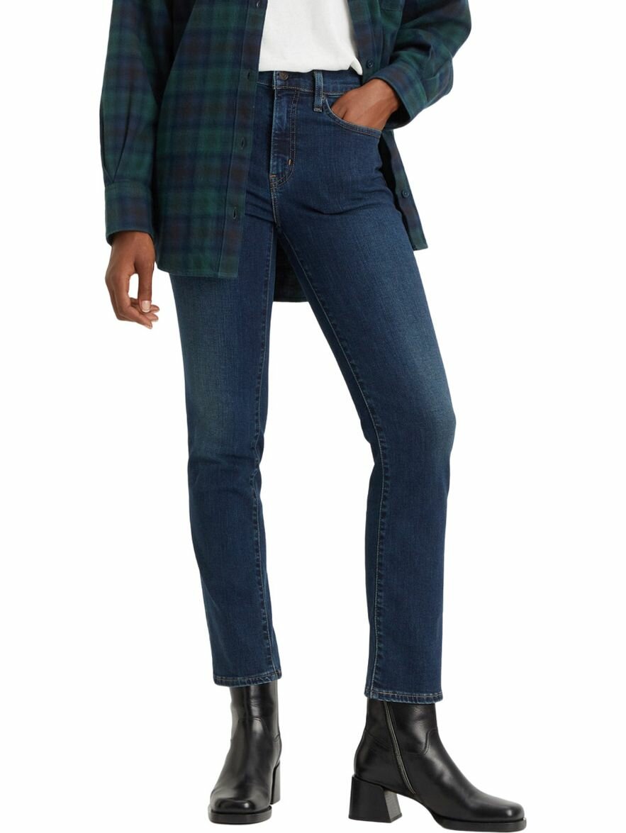 Джинсы зауженные Women 724 High Rise Straight Jeans 