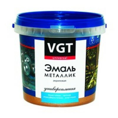 Эмаль VGT ВД-АК-1179, металлик, золото 1 кг 14248