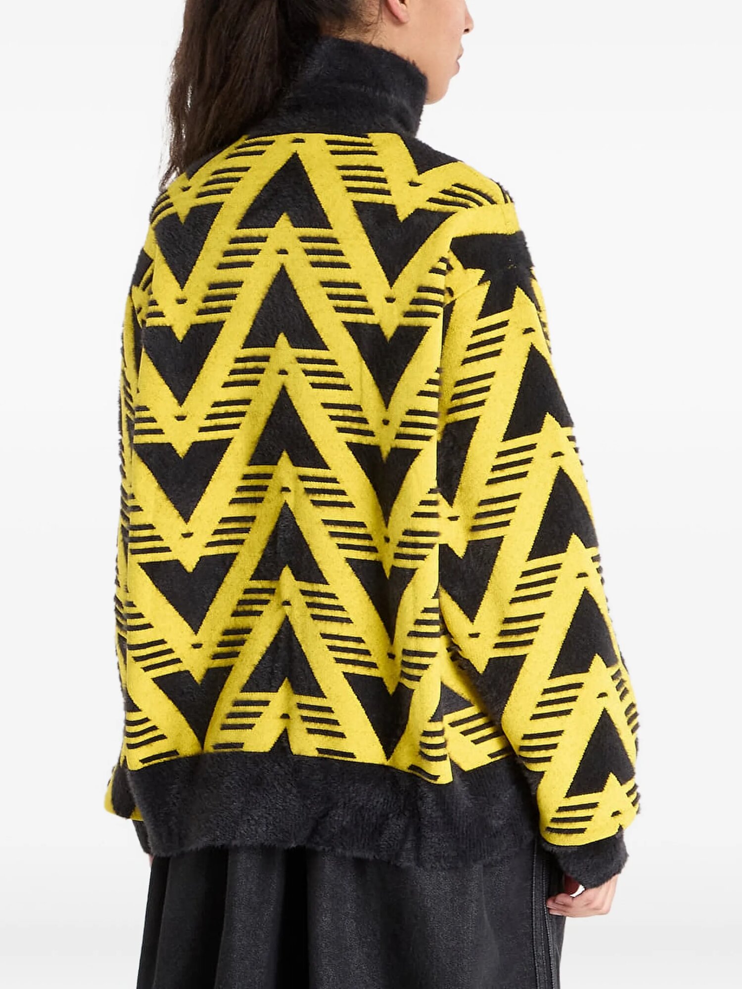 Свитер adidas Knitted half-zip sweater, размер 4 UK, , yellow — фото 1